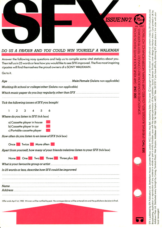 SFX Cassette Magazine